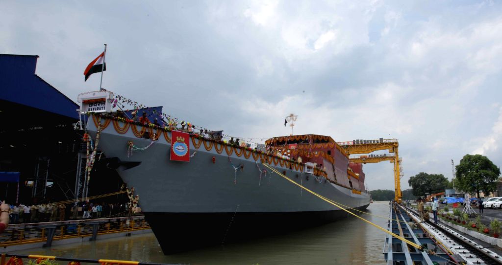 Anti-submarine warfare ship launched in Kolkata