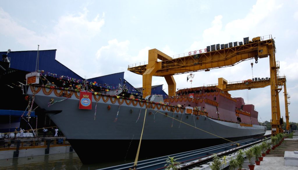 Anti-submarine warfare ship launched in Kolkata