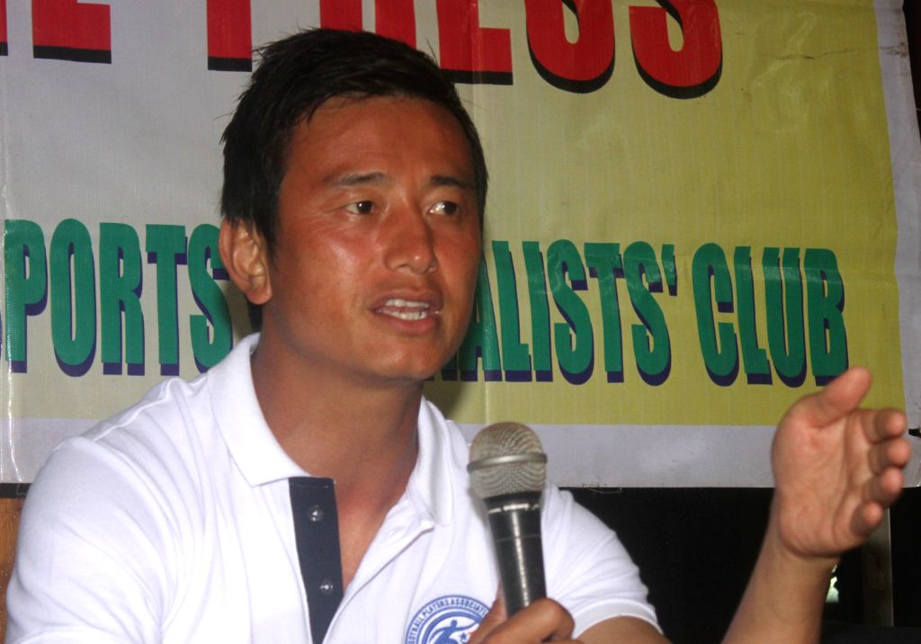 Baichung Bhutia's press conference