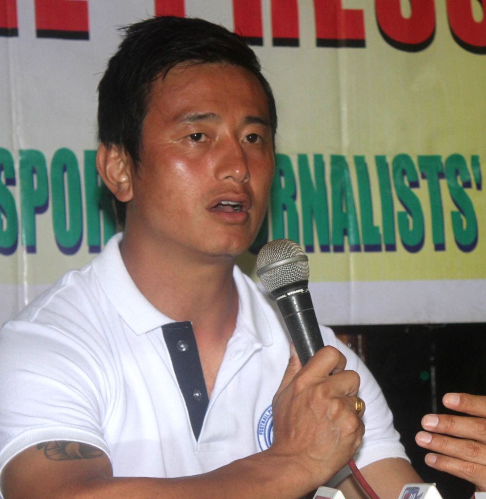 Baichung Bhutia's press conference