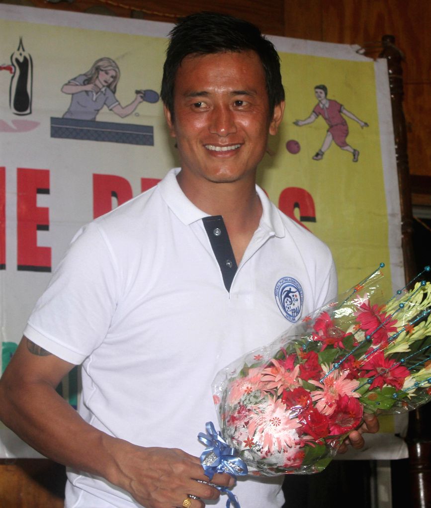 Baichung Bhutia's press conference
