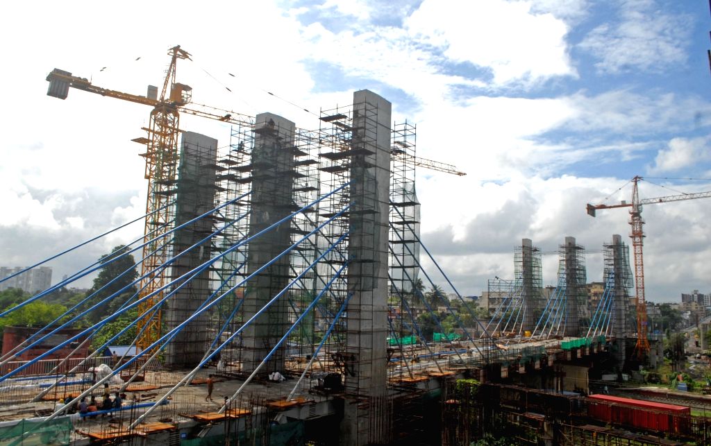 Under-construction Majerhat rail overbridge nearing completion
