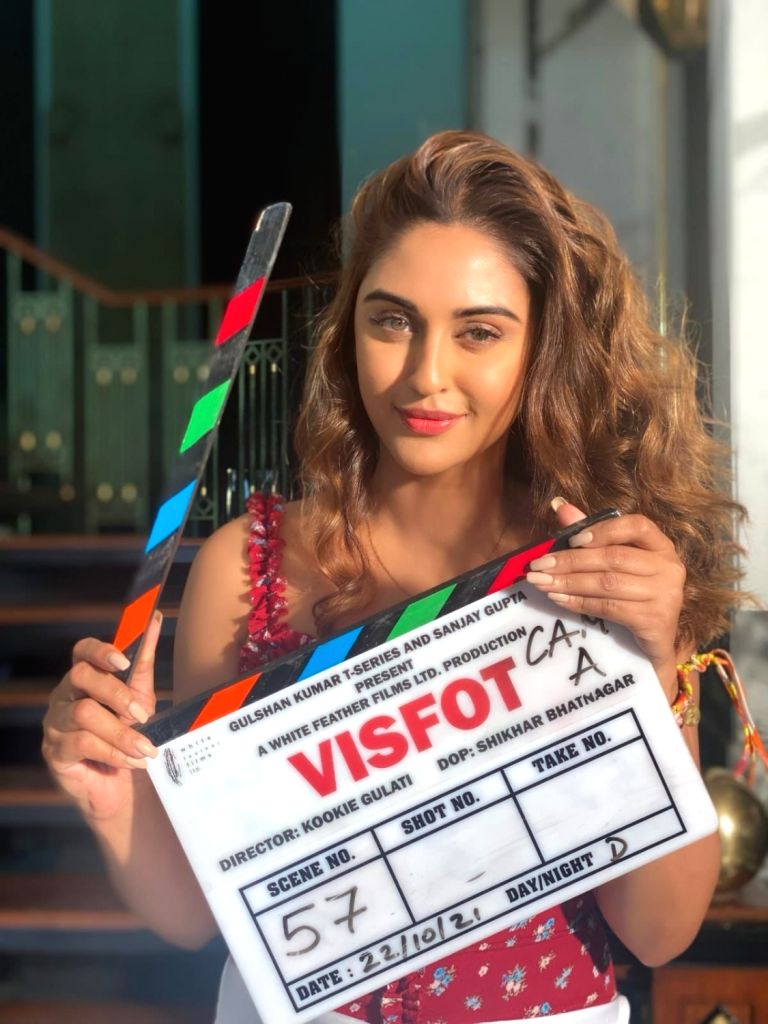 Krystle D'Souza joins 'explosive' star cast of 'Visfot'