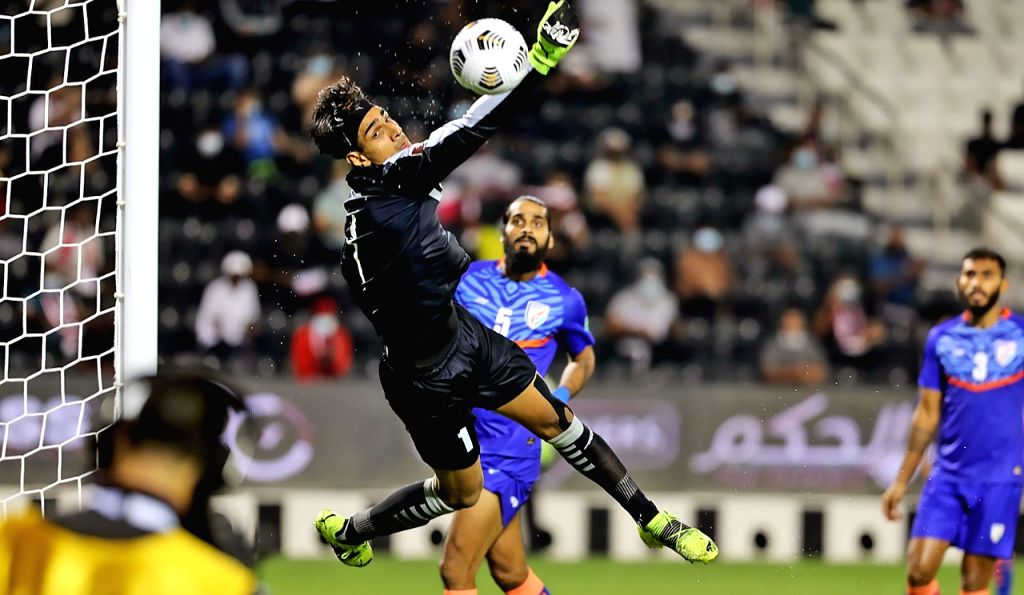 Kudos for India goalkeeper Sandhu for exploits vs Qatar.