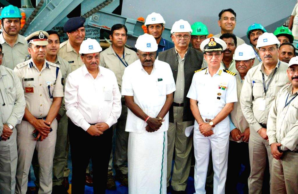 Kumaraswamy Flags Off Upgraded SRGM for Indian Navy