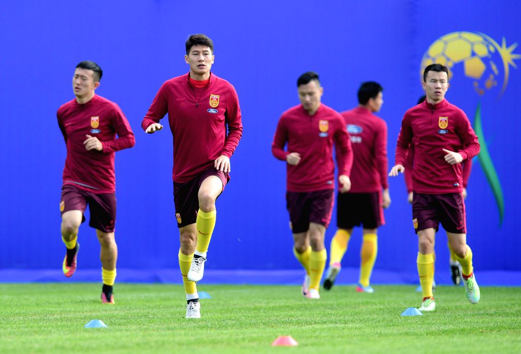 CHINA-KUNMING-SOCCER-NATIONAL TEAM-TRAINING