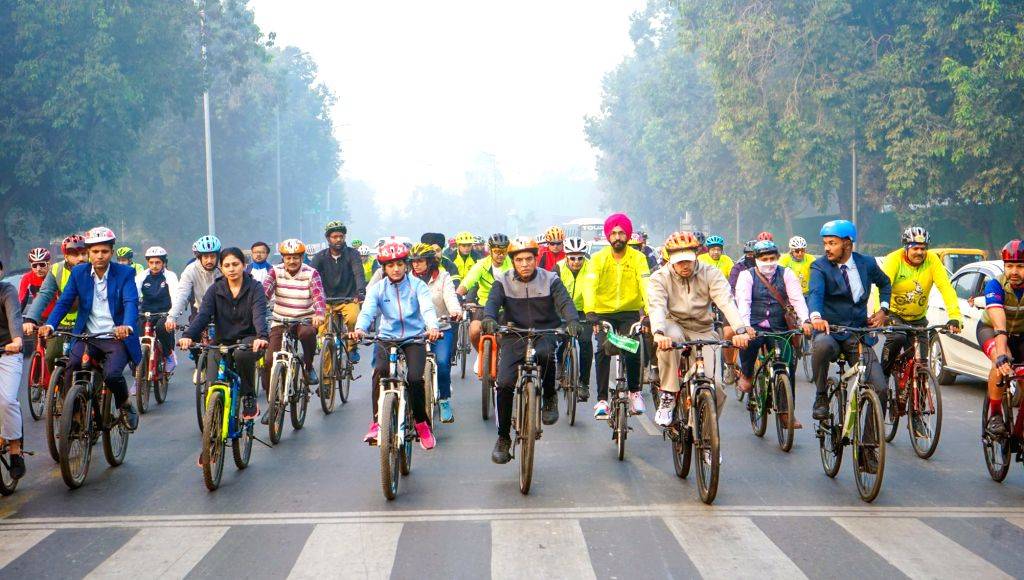Launch of Fit India Cycling Tuesdays