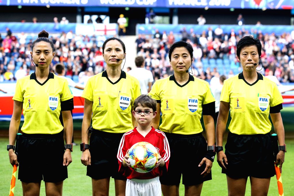 FRANCE-RENNES-2019 FIFA WOMEN'S WORLD CUP-GROUP D-REFEREE