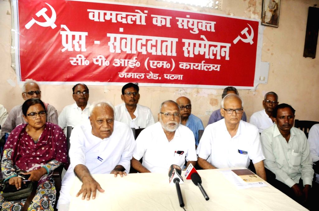 Leftist's press conference