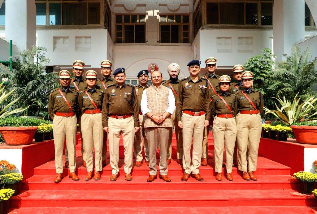 LG Vinai Kumar Saxena Interacts with IPS Probationers