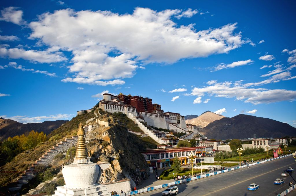 The Potala Palace in Lhasa