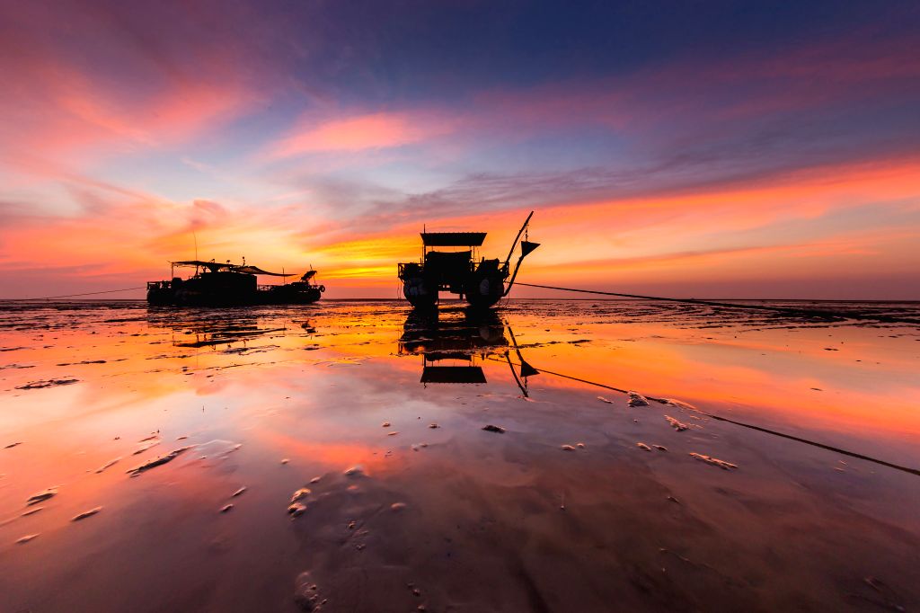CHINA-JIANGSU-LIANYUNGANG-MORNING GLOW