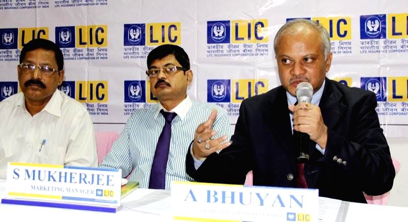 A Bhuyan addresses a press conference to announce termination of ...