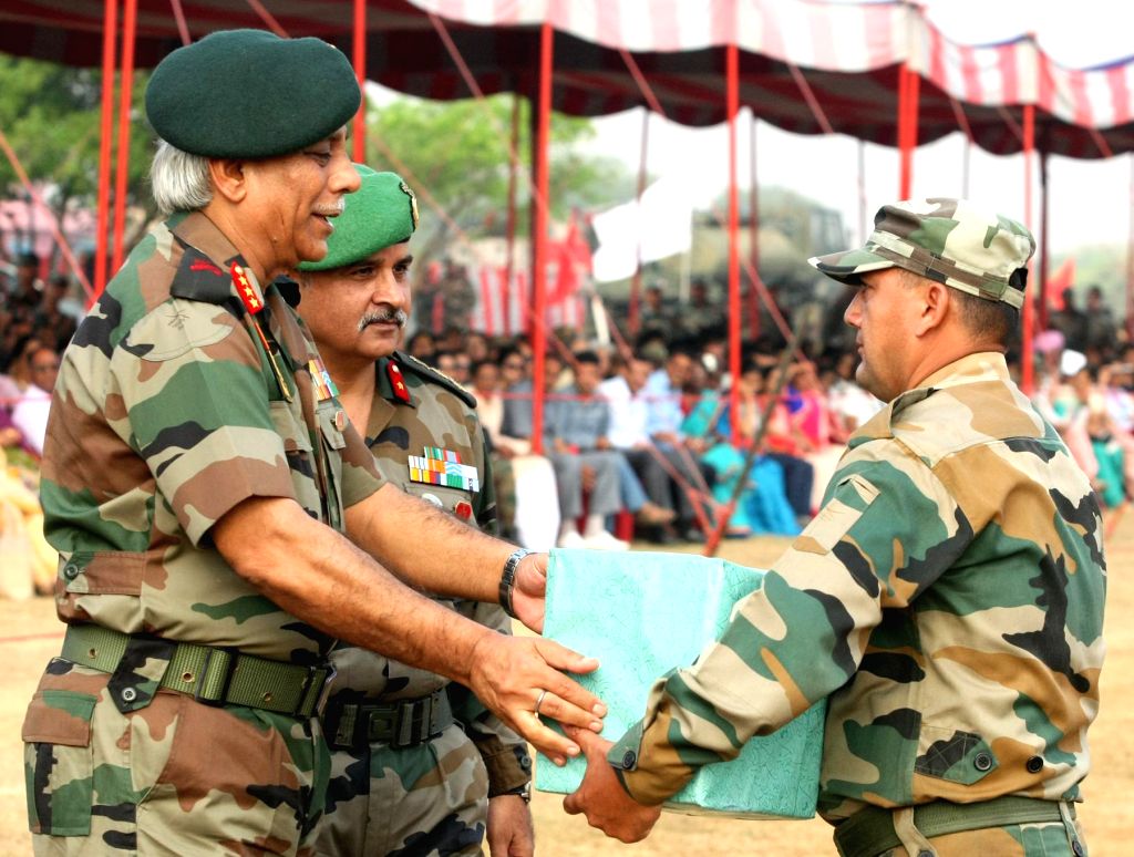 Prelude to the Passing-Out-Parade at OTA premises
