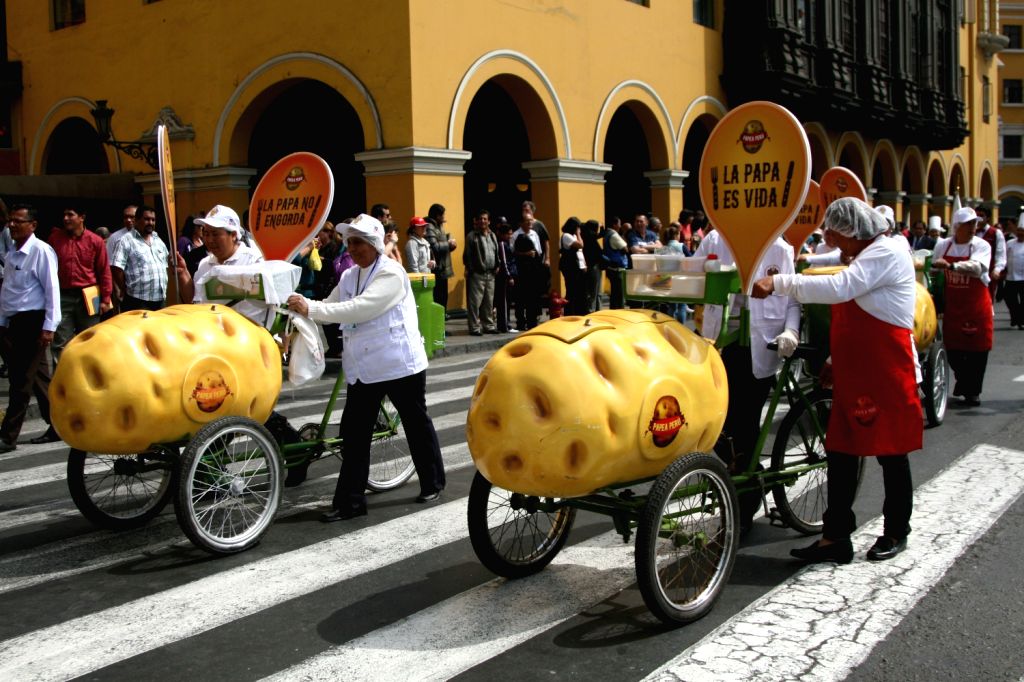 The National Potato Day celebration in Lima