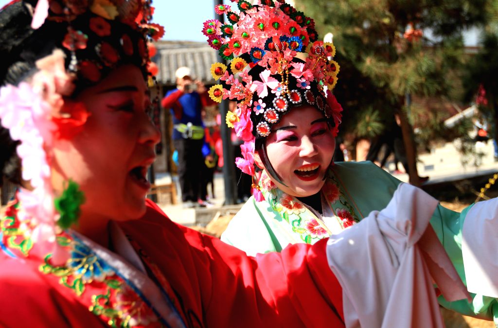 CHINA-SHANDONG-YINAN-LOCAL OPERA