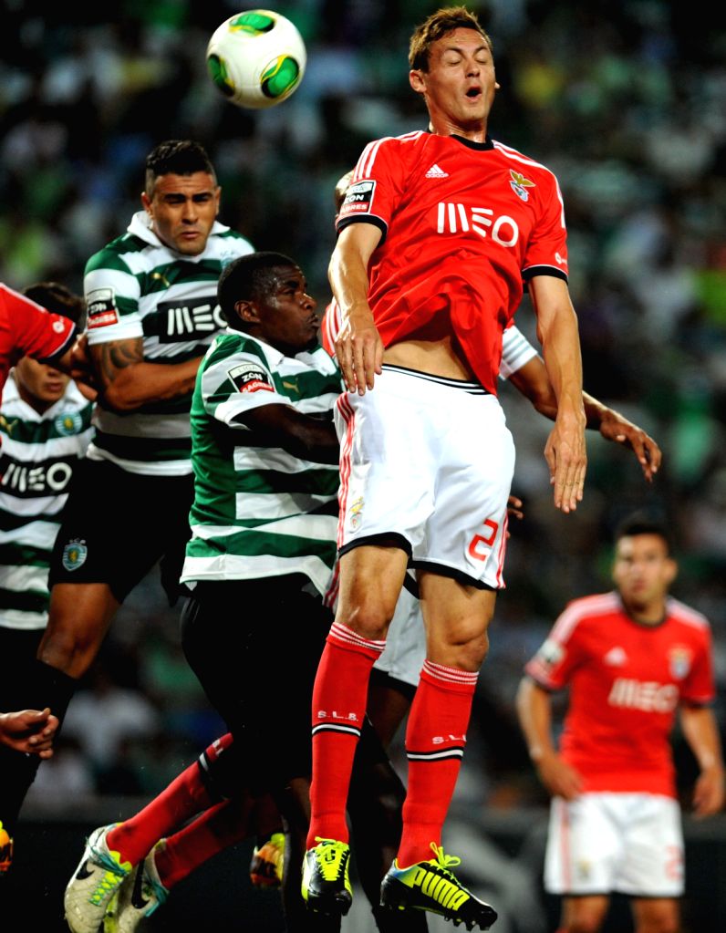 Portuguese league football match at the Jose Alvalade stadium in Lisbon