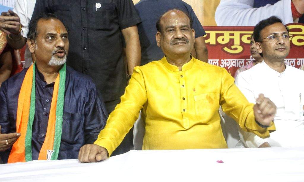 Lok Sabha Speaker Om Birla campaigns for the Lok Sabha elections in ...