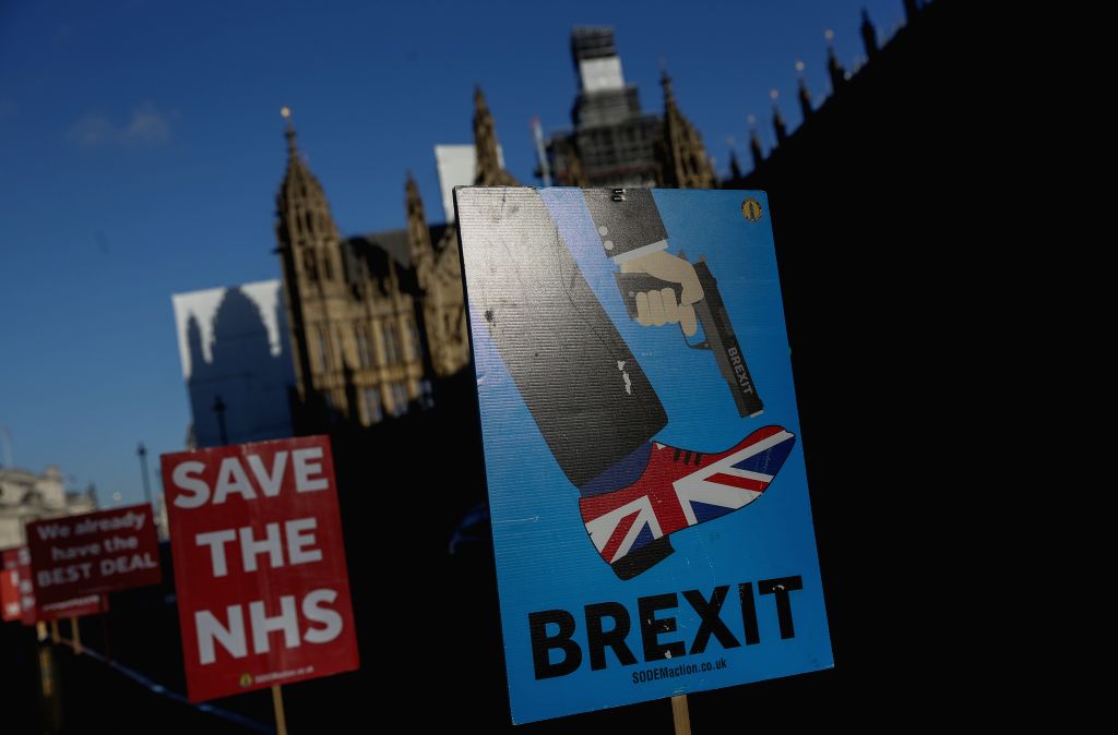 BRITAIN-LONDON-BREXIT-DEMONSTRATORS