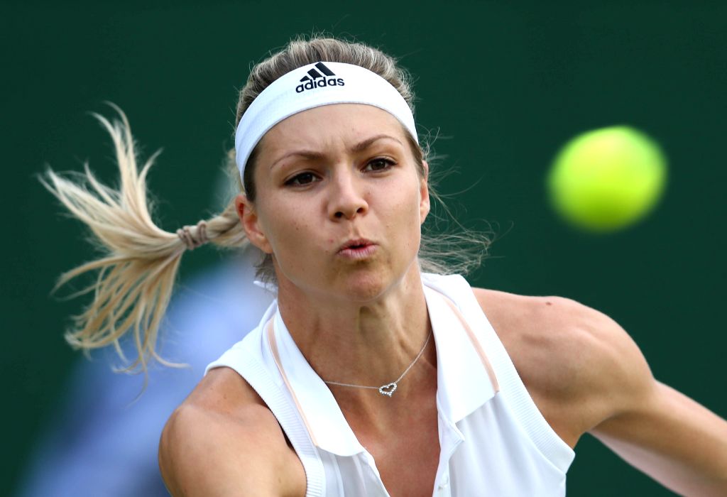 London: Maria Kirilenko of Russia competes during the women's singles ...