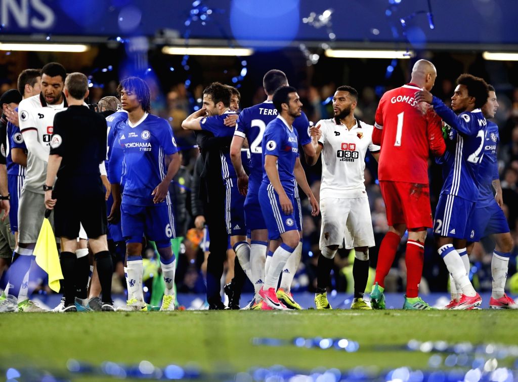 BRITAIN-LONDON-SOCCER-PREMIER LEAGUE-CHELSEA VS WATFORD