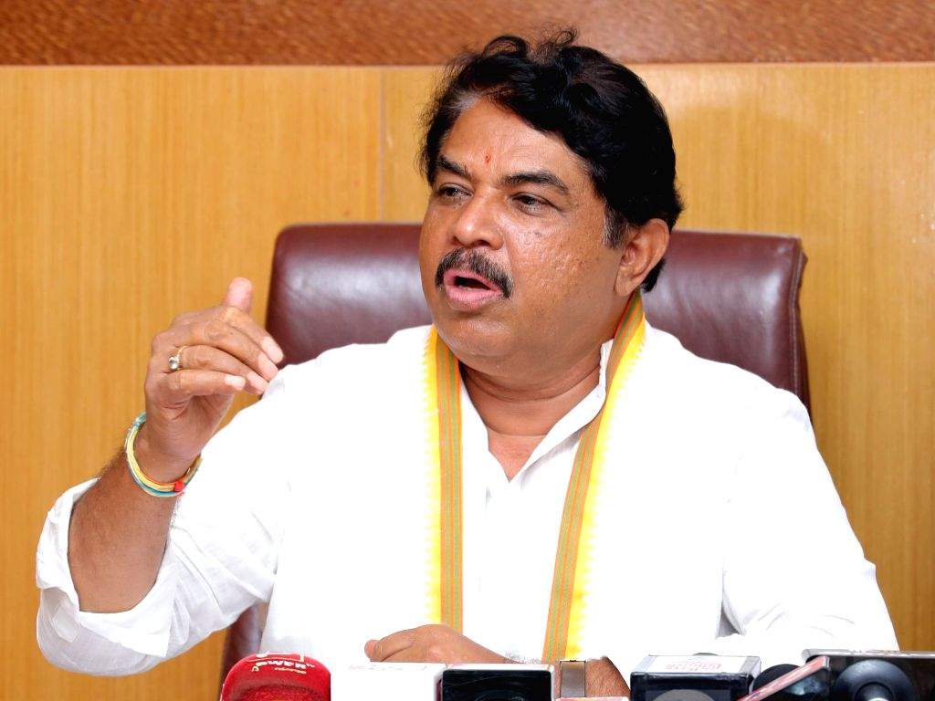 LoP in Karnataka Assembly R Ashoka addresses a press conference