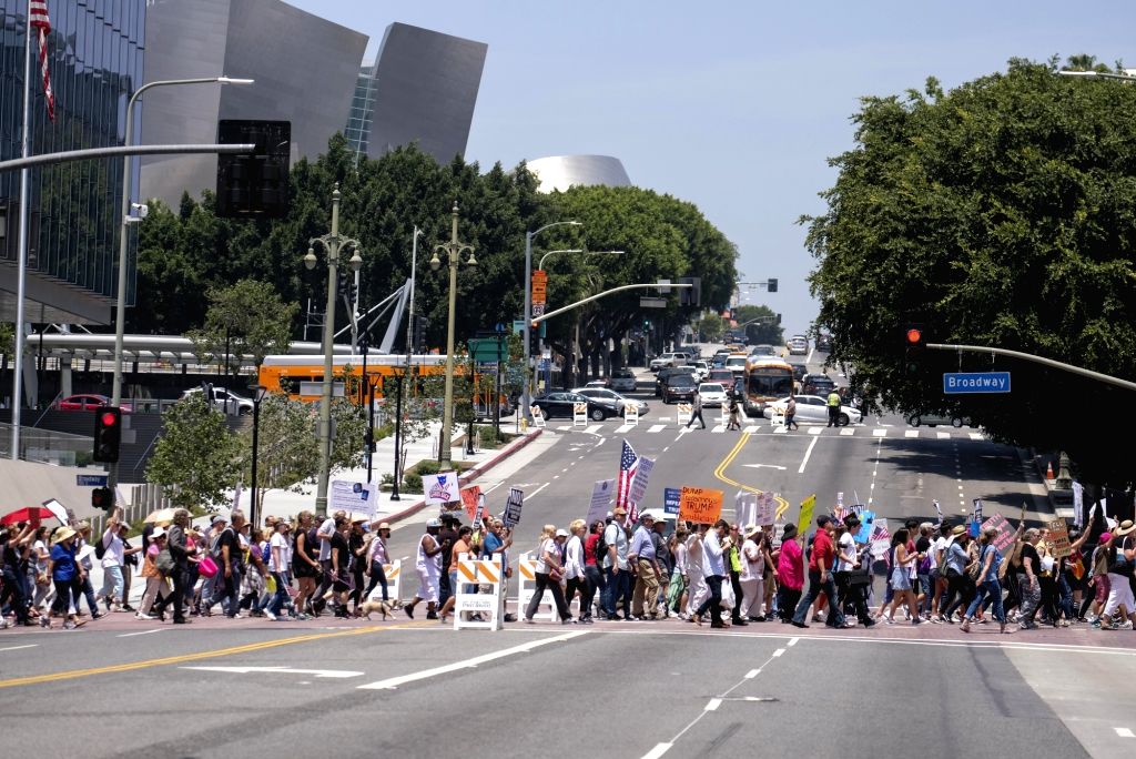 U.S.-LOS ANGELES-RALLY-MARCH FOR TRUTH