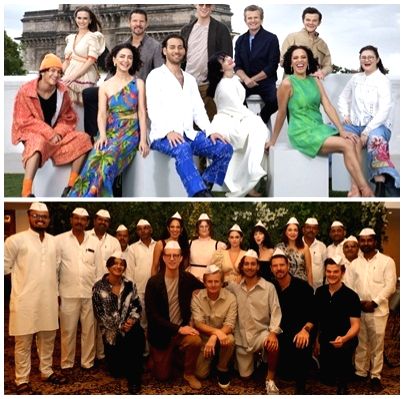 'LOTR' series team click pictures at Gateway of India