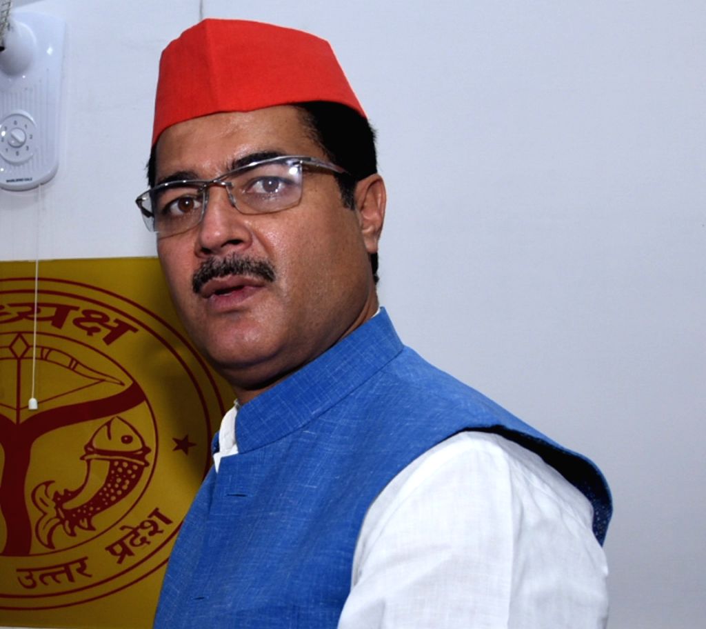 : Lucknow : Samajwadi Party MLA Rakesh Pratap Singh