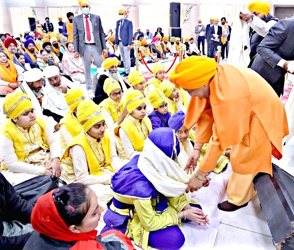 Lucknow : UP CM Yogi Adityanath participated in a program organized on ...