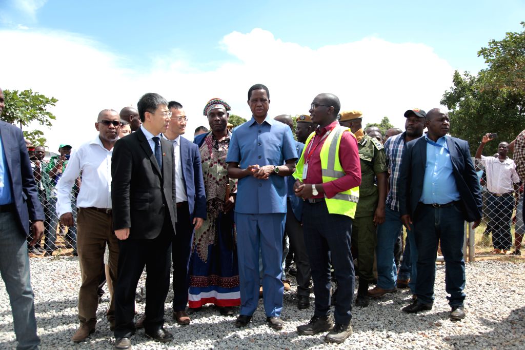 ZAMBIA-MWINILUNGA-HUAWEI-POWER STATION-OPENING CEREMONY