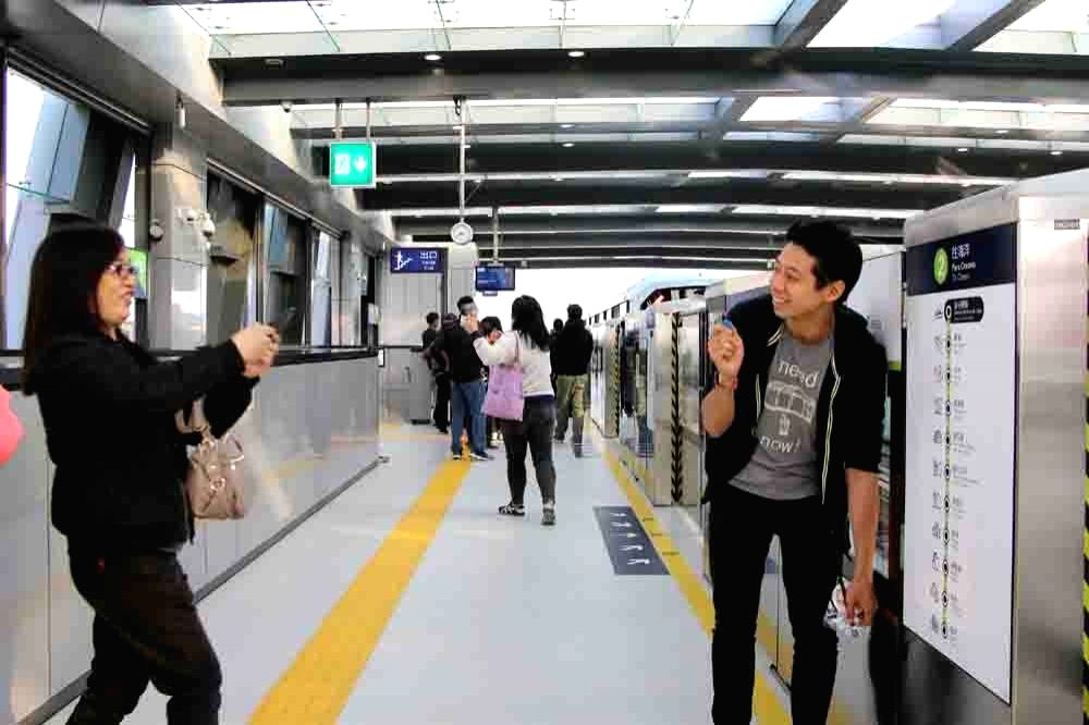 Free Photo: Macau's first light rail officially starts operating