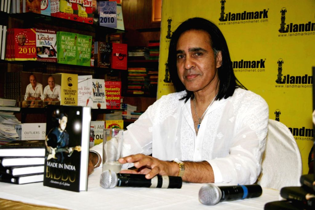 Made in India Biddu's book launch at Landmark.