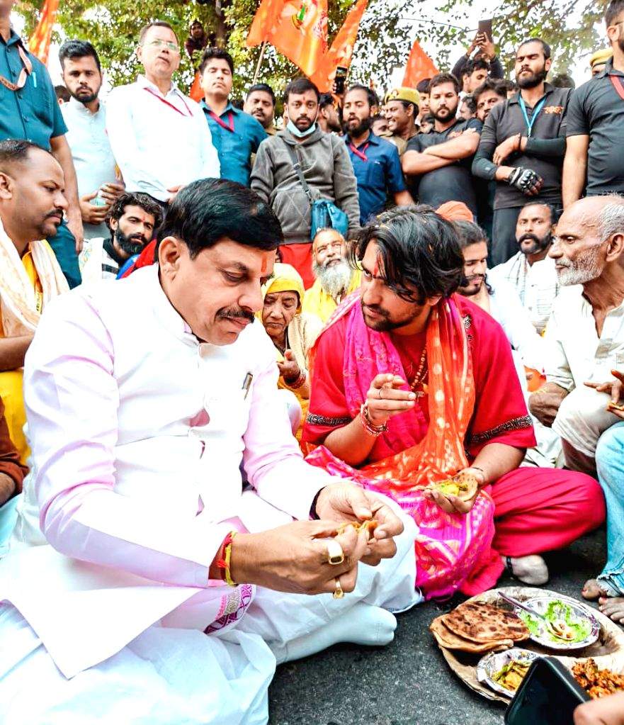 Madhya Pradesh CM Mohan Yadav participates in the ‘Sanatan Hindu Unity ...