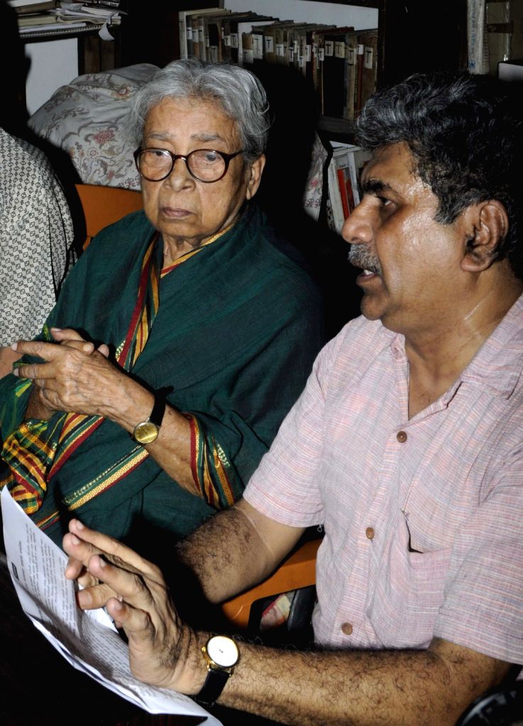 Magsaysay award winning writer Mahasweta Devi