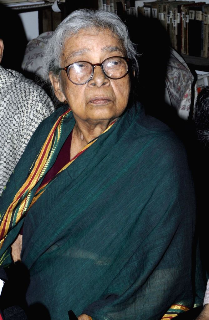 Magsaysay award winning writer Mahasweta Devi