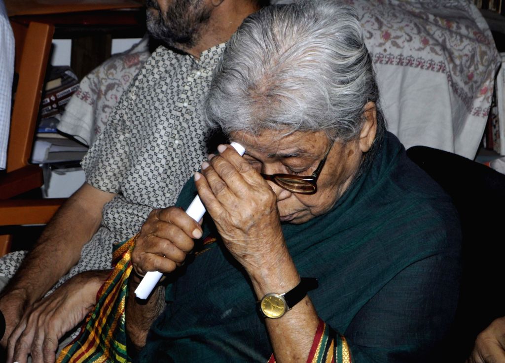 Magsaysay award winning writer Mahasweta Devi