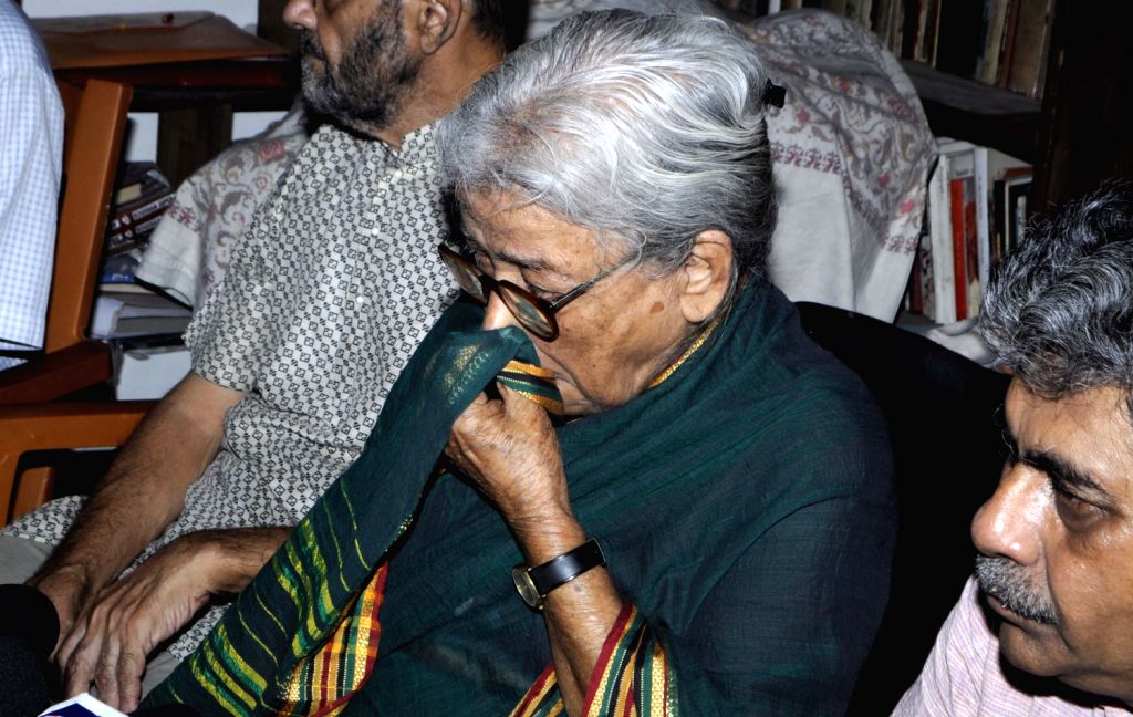 Magsaysay award winning writer Mahasweta Devi