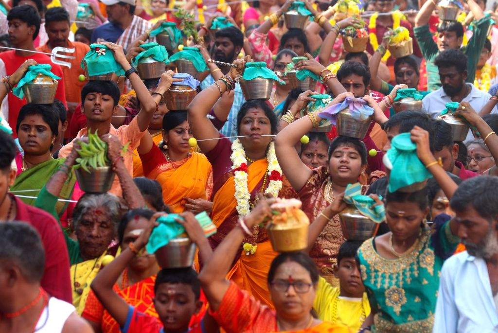 Maha Shivratri Pal Kudam Procession