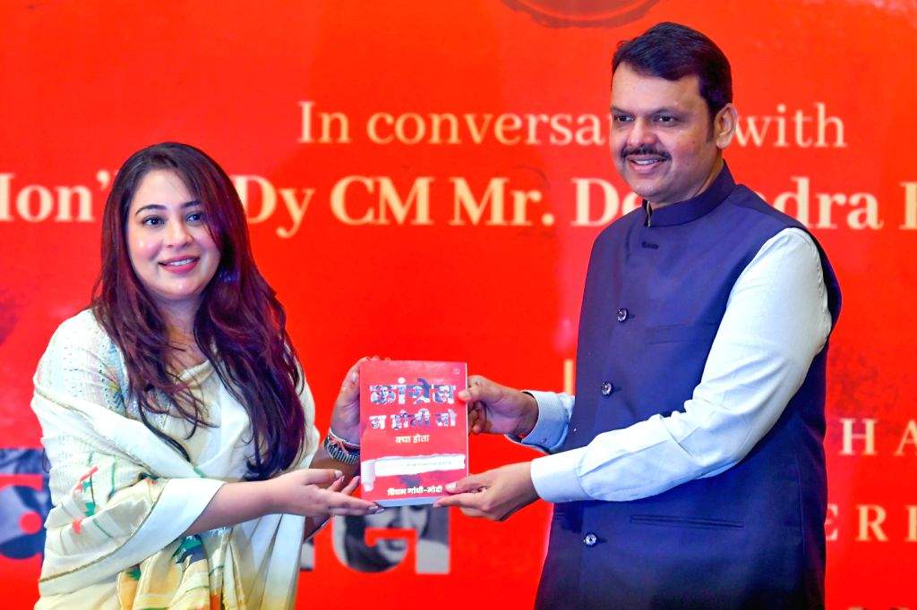 Maharashtra Deputy CM Devendra Fadnavis during the book launch of 'What ...