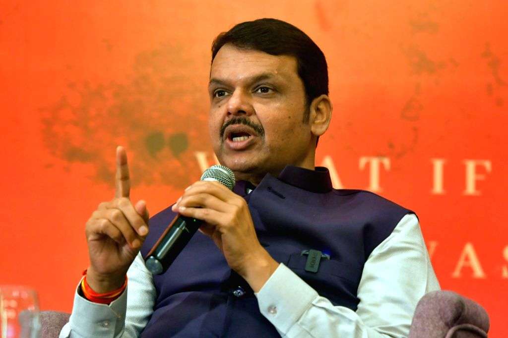 Maharashtra Deputy CM Devendra Fadnavis during the book launch of 'What ...