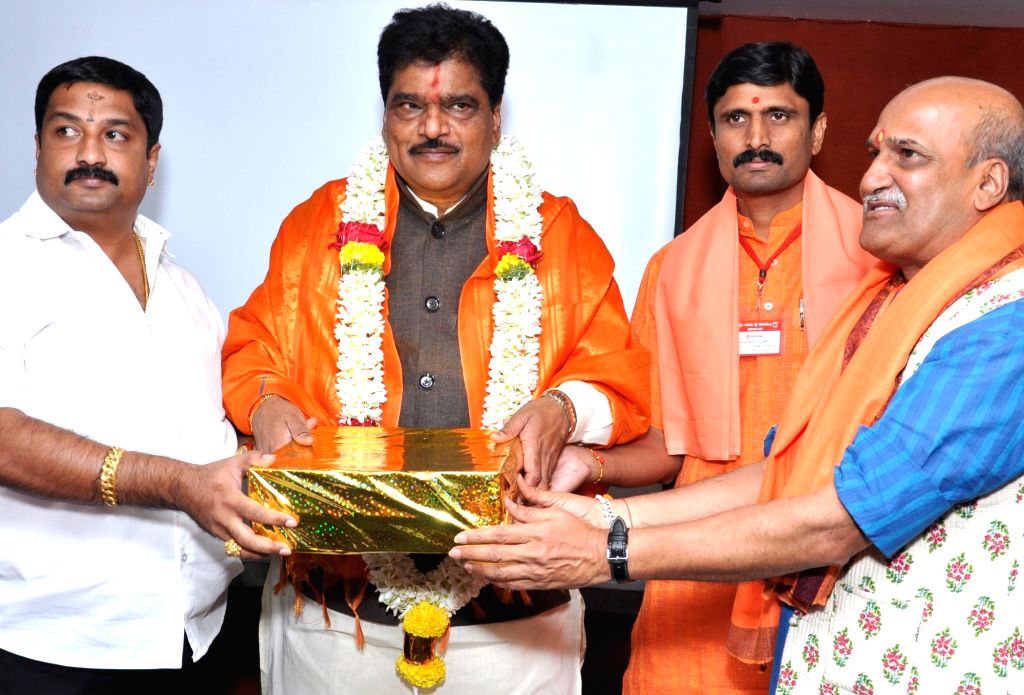 Deepak Sawant during Karnataka Hindu Leaders Meet 2017