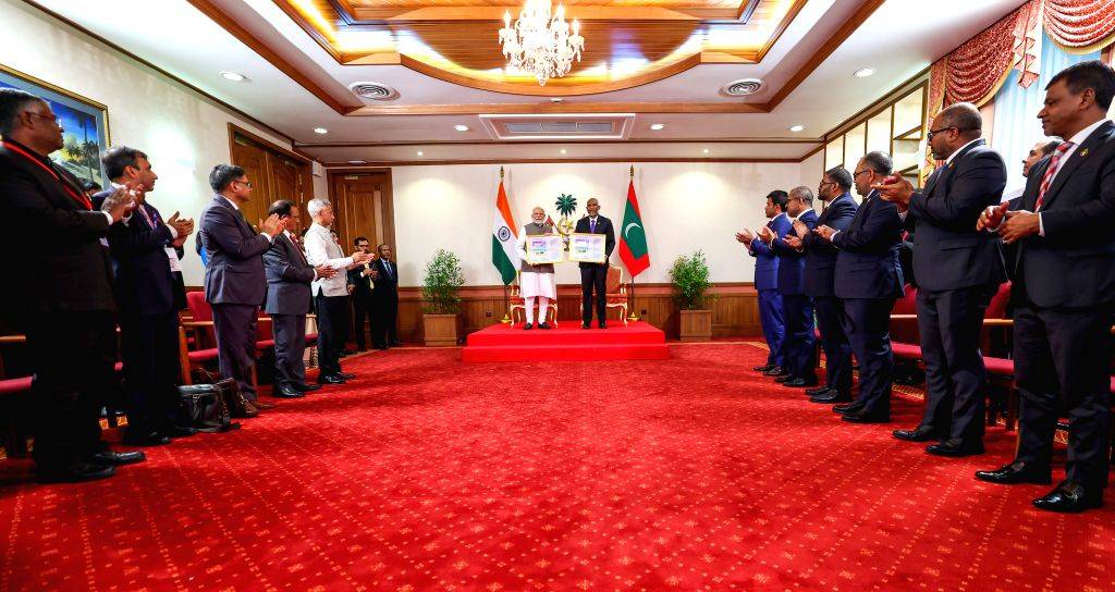 Malé: PM Modi & President Muizzu observe exchange of MoUs