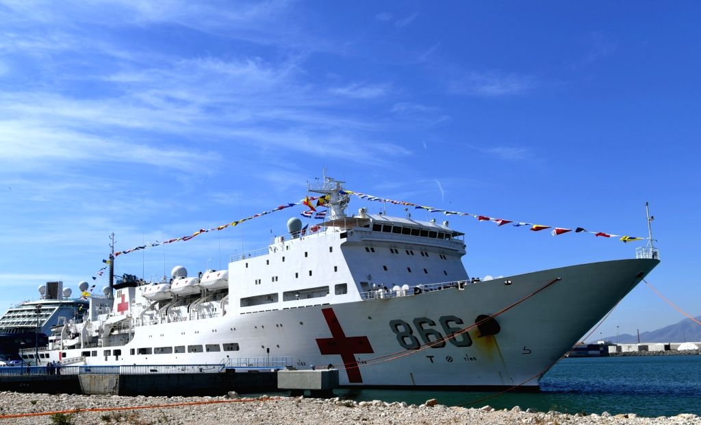 SPAIN-MALAGA-CHINA-PEACE ARK HOSPITAL SHIP