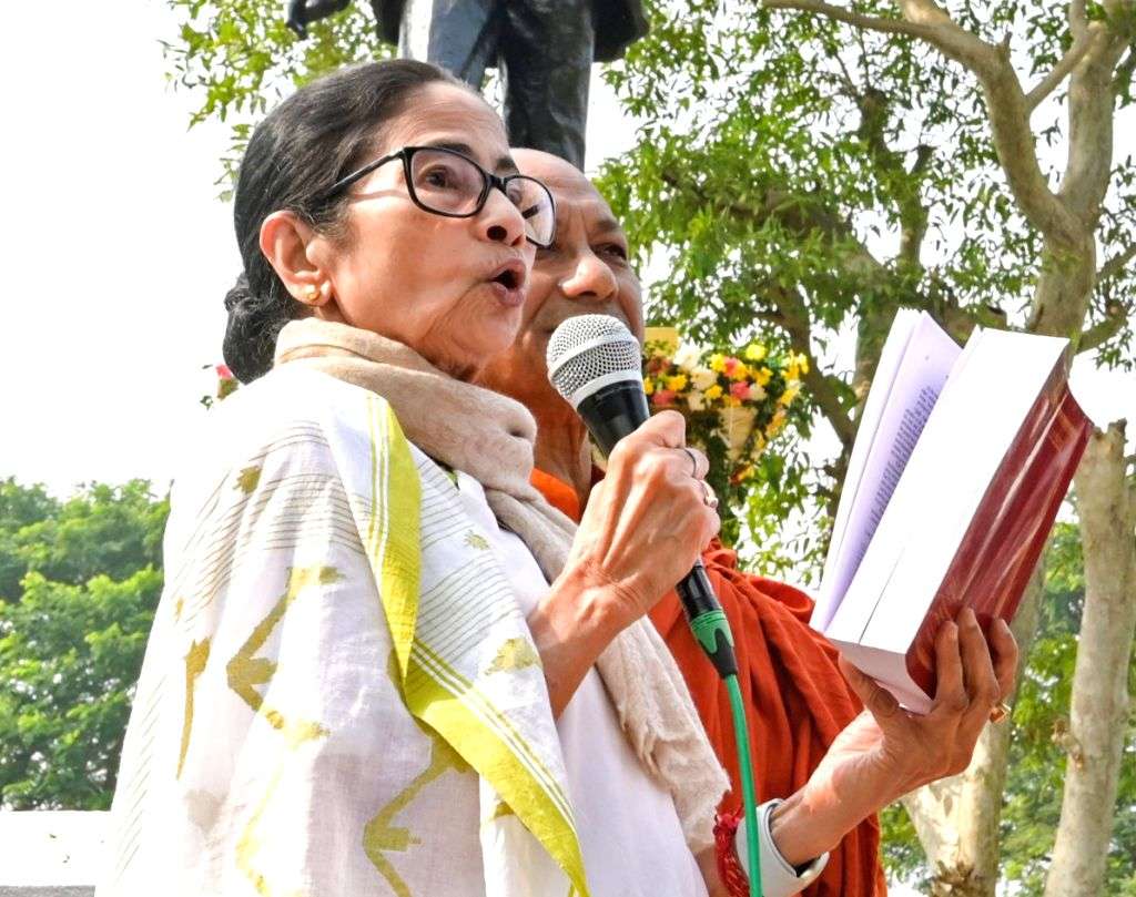 Mamata Banerjee pays tribute to B.R. Ambedkar