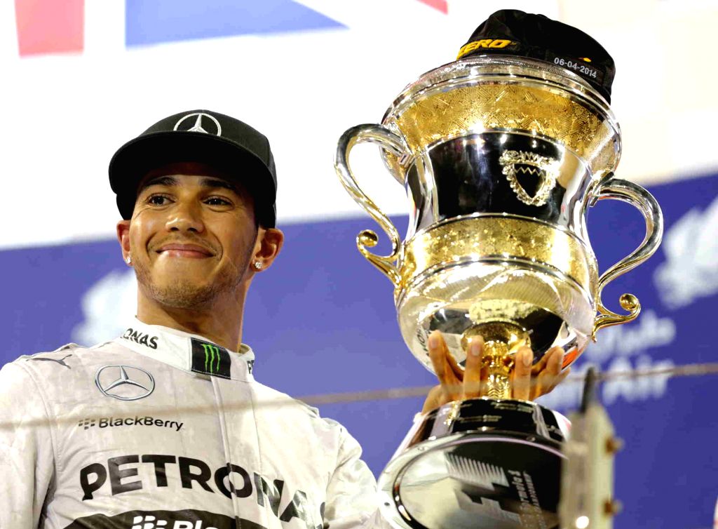 Final of Formula 1 Bahrain Grand Prix in Manama at Bahrain