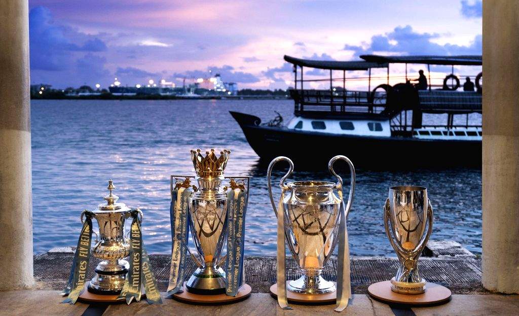 Manchester City kicks off Treble Trophy tour in India