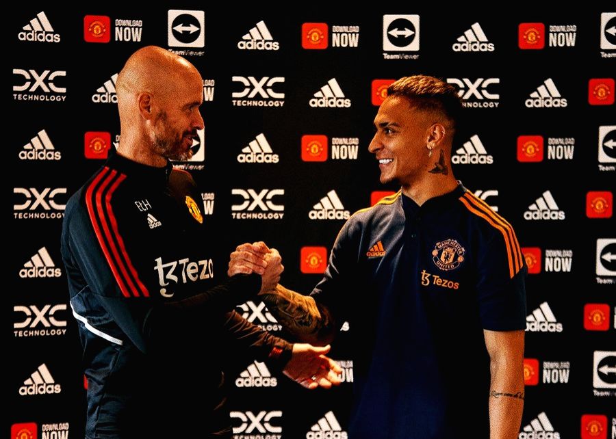 Manchester United complete signing of Brazil winger Antony from Ajax