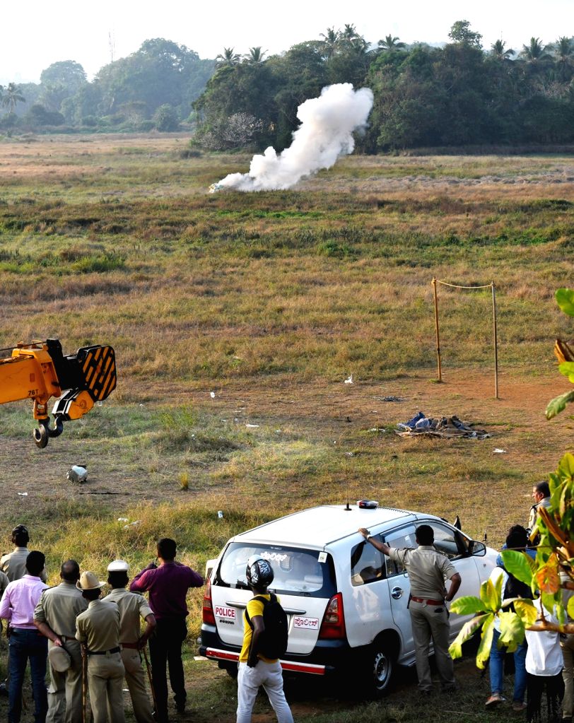 Bag with IED found at Mangalore airport; flight returns