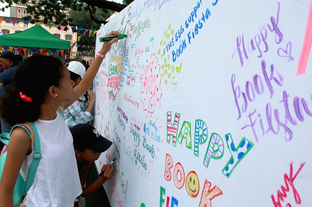PHILIPPINES-MANILA-BOOK FIESTA 2018-WORLD BOOK DAY